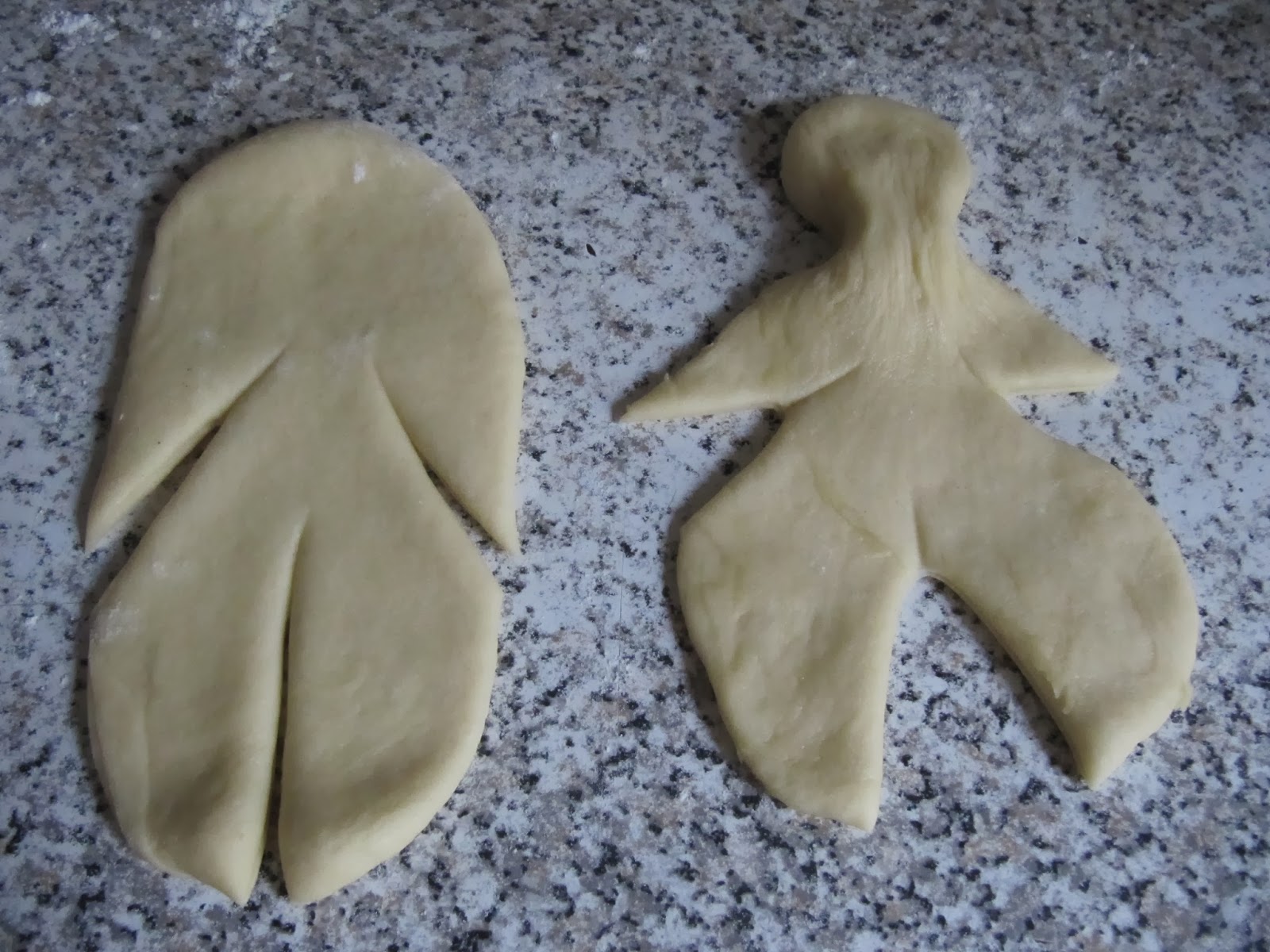 La cuisine d'ici et d'ISCA: Mannele de la Saint-Nicolas