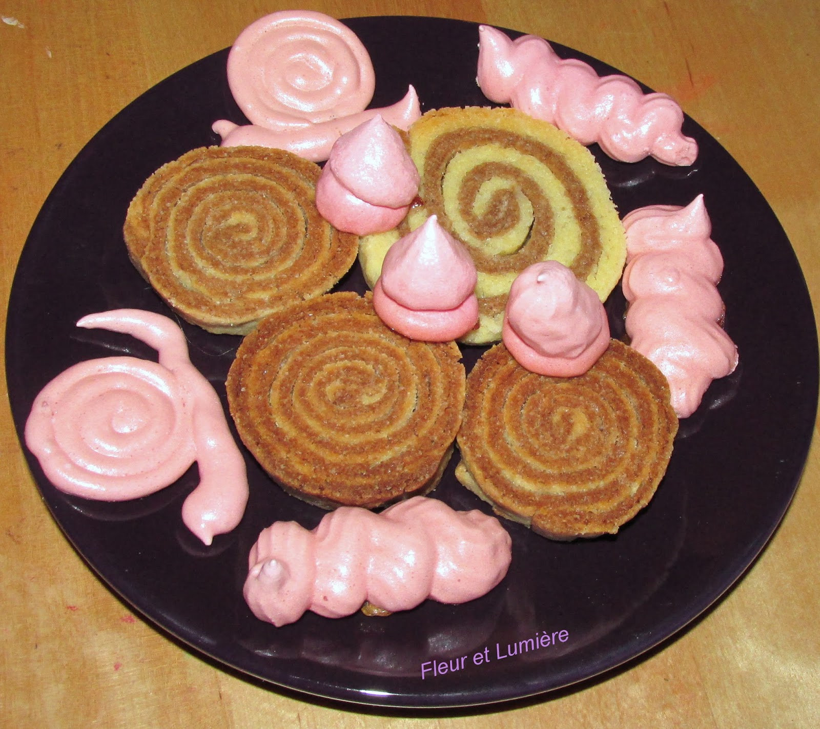 Fleur et Lumière: Gâteaux escargots, escargots, chenilles et petits ...