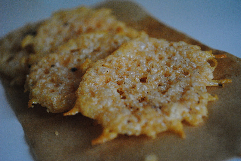 Saras delikatesser: Parmesanchips