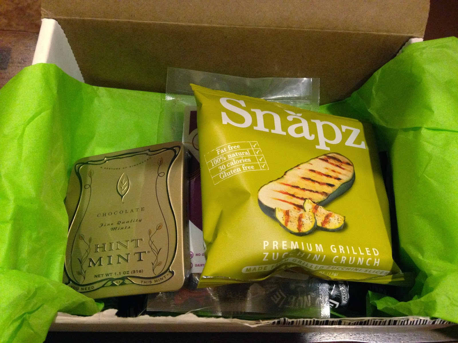 Fox Tales and Ponytails: Fancy Pants Food November 2013 Box Review