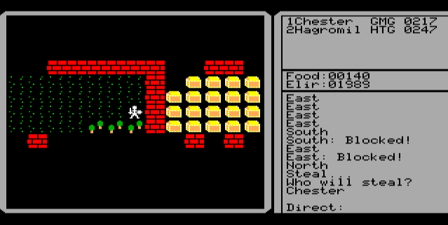 The CRPG Addict: The Seventh Link: Making a Living the Old Hard Way