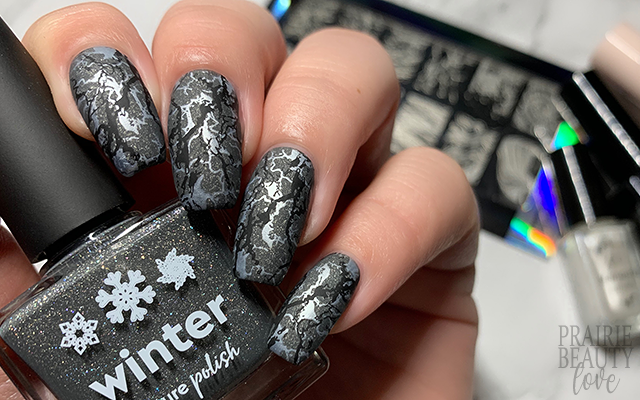 NAIL ART: Unpolished Marble Granite Nails ft. Picture Polish Winter ...