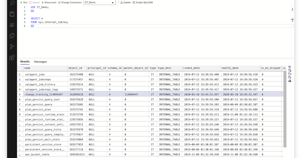 露の世は露の世ながらさりながら。。。: Tracking Data Changes - Change Tracking, Part 3