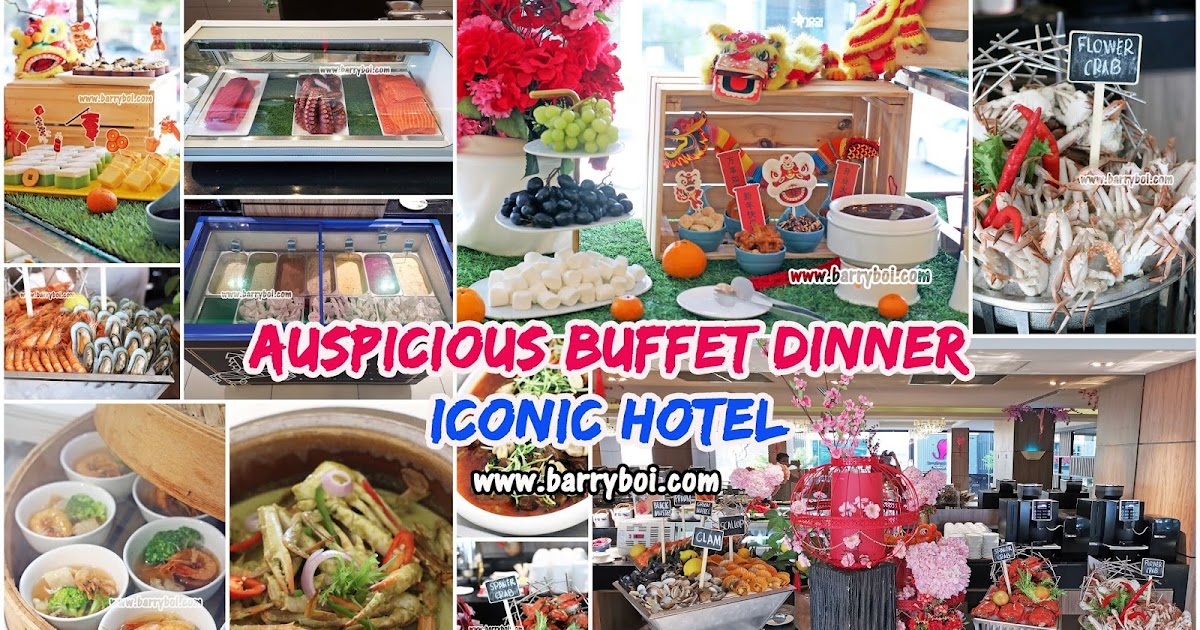 Auspicious Buffet Dinner at Iconic Hotel, Penang.