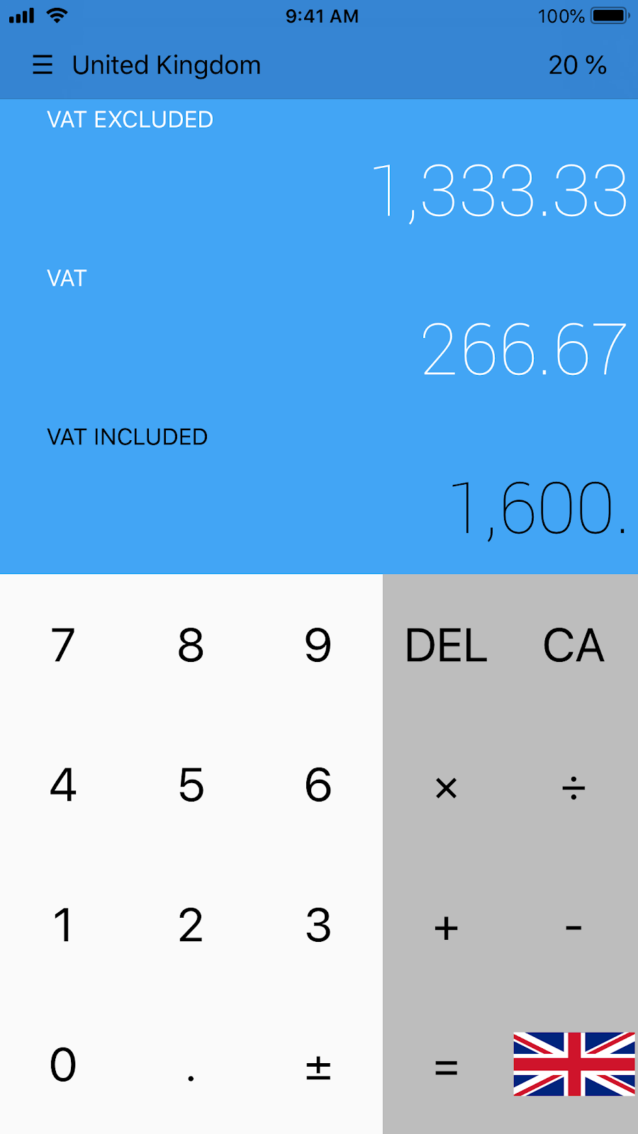 VAT Calculator: iOS Version - IT'S HERE!!