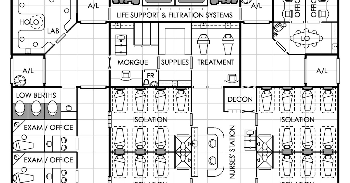 Yet Another Traveller Blog: Medical Isolation Ward geomorph