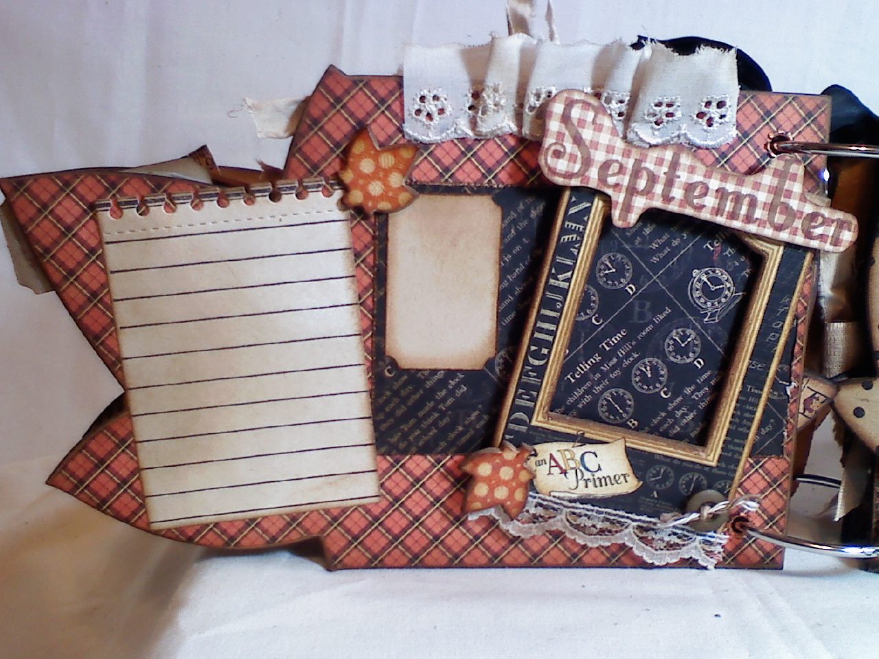 “Autumn Leaf” Custom Accucut die and Album! – The Jule Box Studios