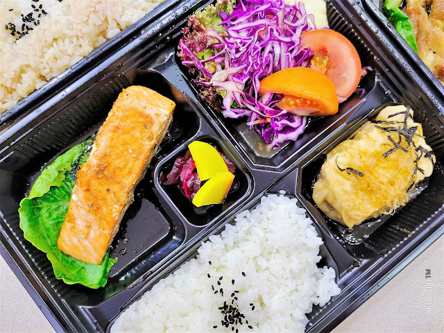 MAKAN TENGAHARI JAPANESE BENTO SET GBW HOTEL NI MEMANG PUASHATI!