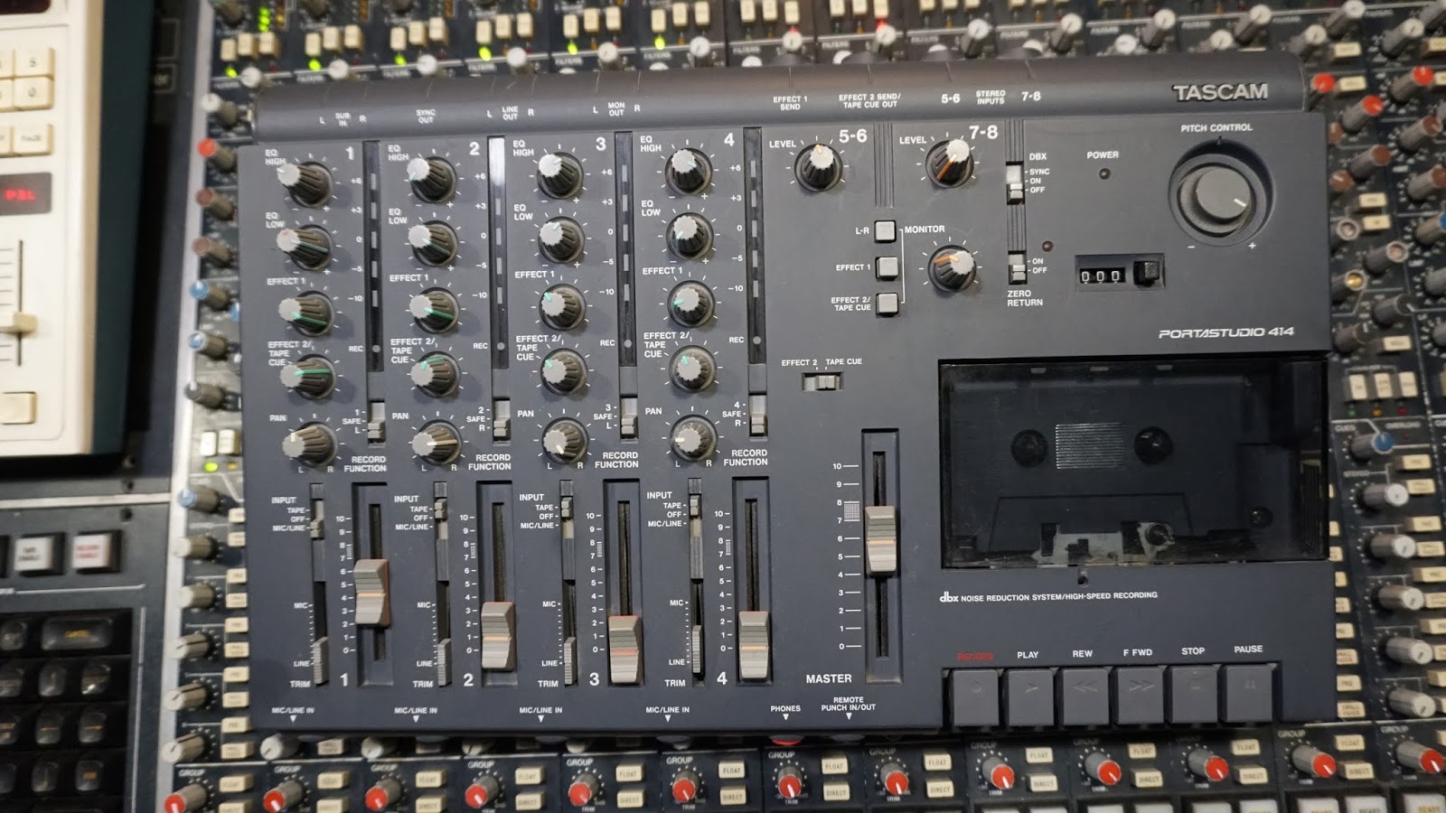 Infrequent Sound [sex.tex] technology: Tascam 414 Mk II 4-Track ...