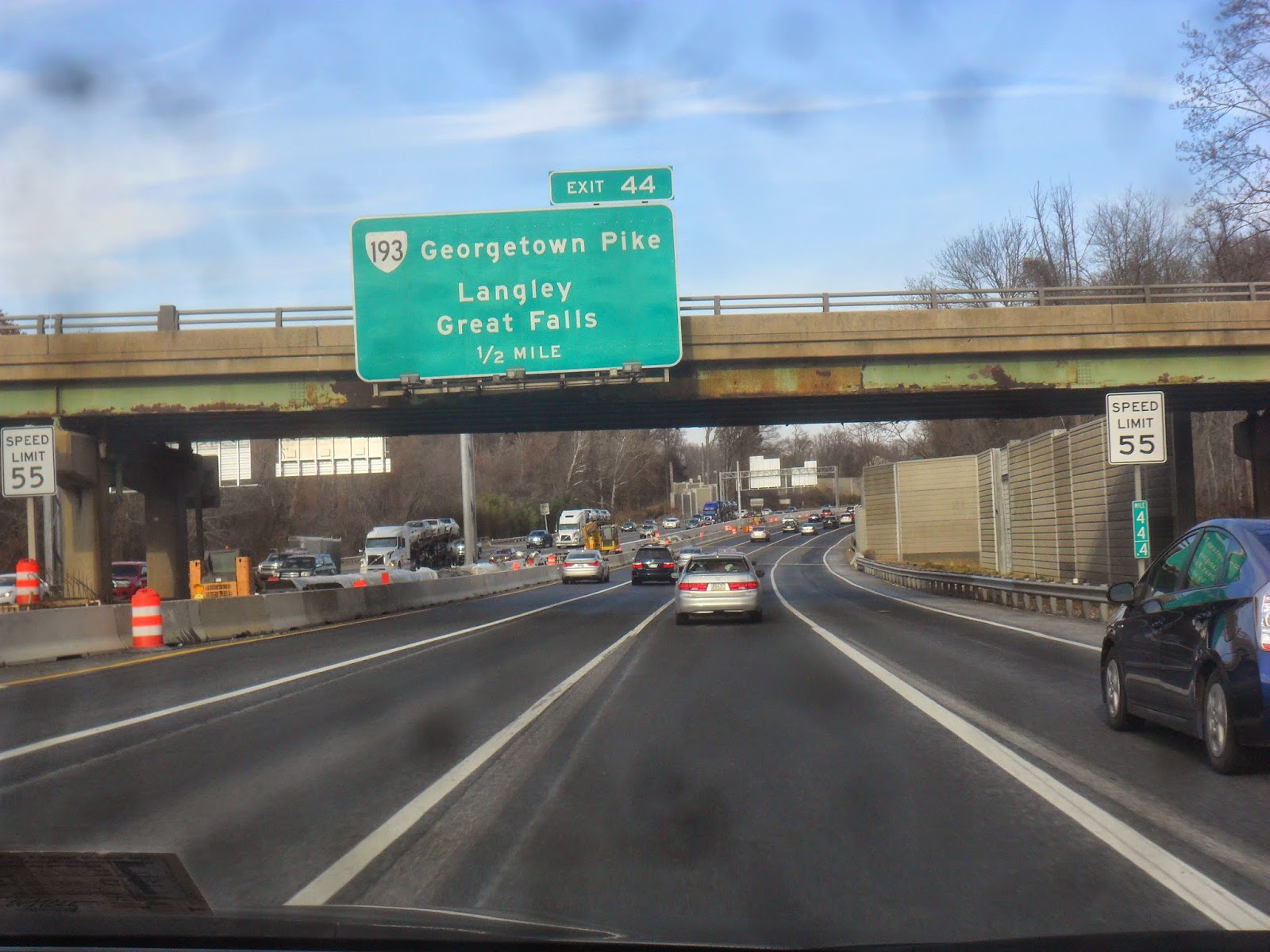 Luke's Signs: I-495/Capital Beltway & Route 193 - Fairfax County, VA ...