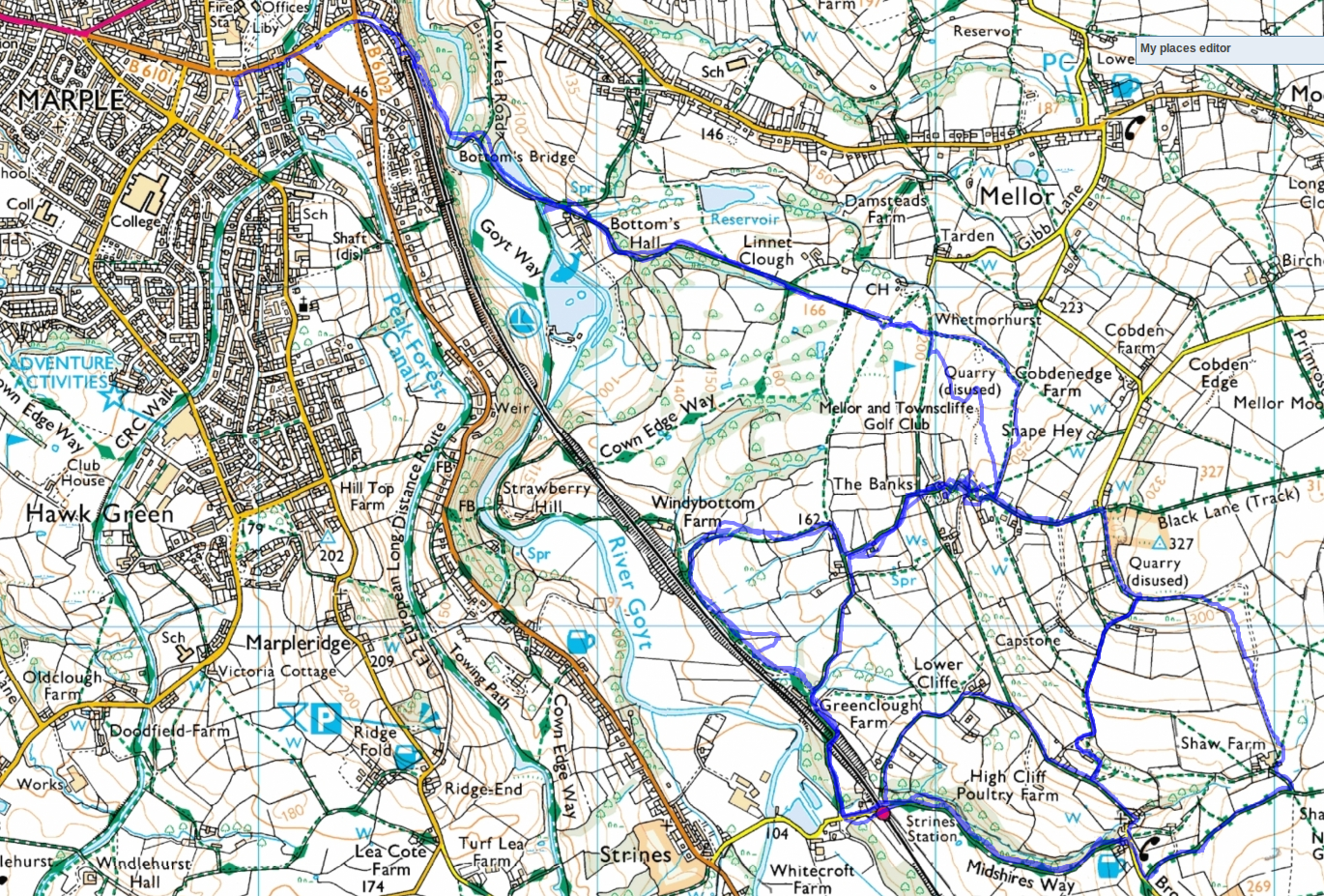 Pennine Ridge Fell Runner: Cobden Cross Hill Reps - Runner Vs Bike!