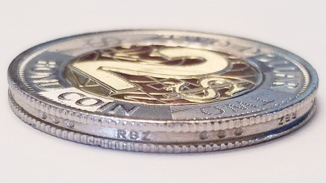 As moedas "Bond Coin" do Zimbábue