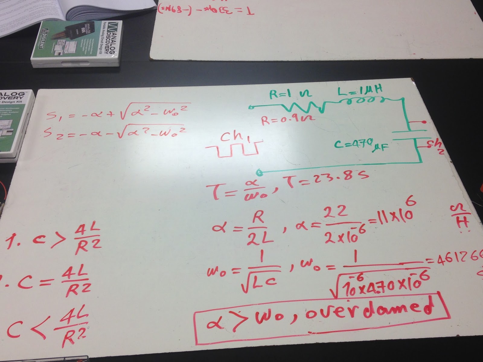 Engineering 44 tnguyen: DAY 17: Natural Response RLC Series and ...