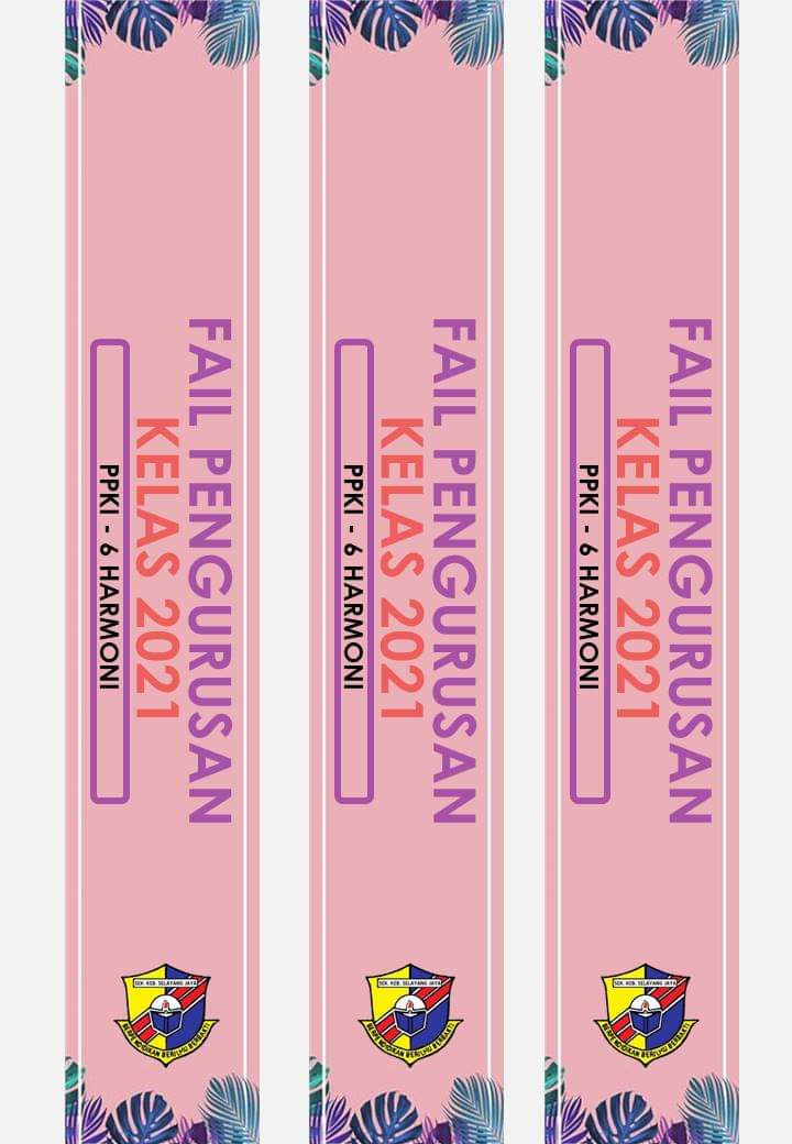 Download / Muat Turun Fail Pengurusan Kelas 2021 (Divider Fail dan Isi ...