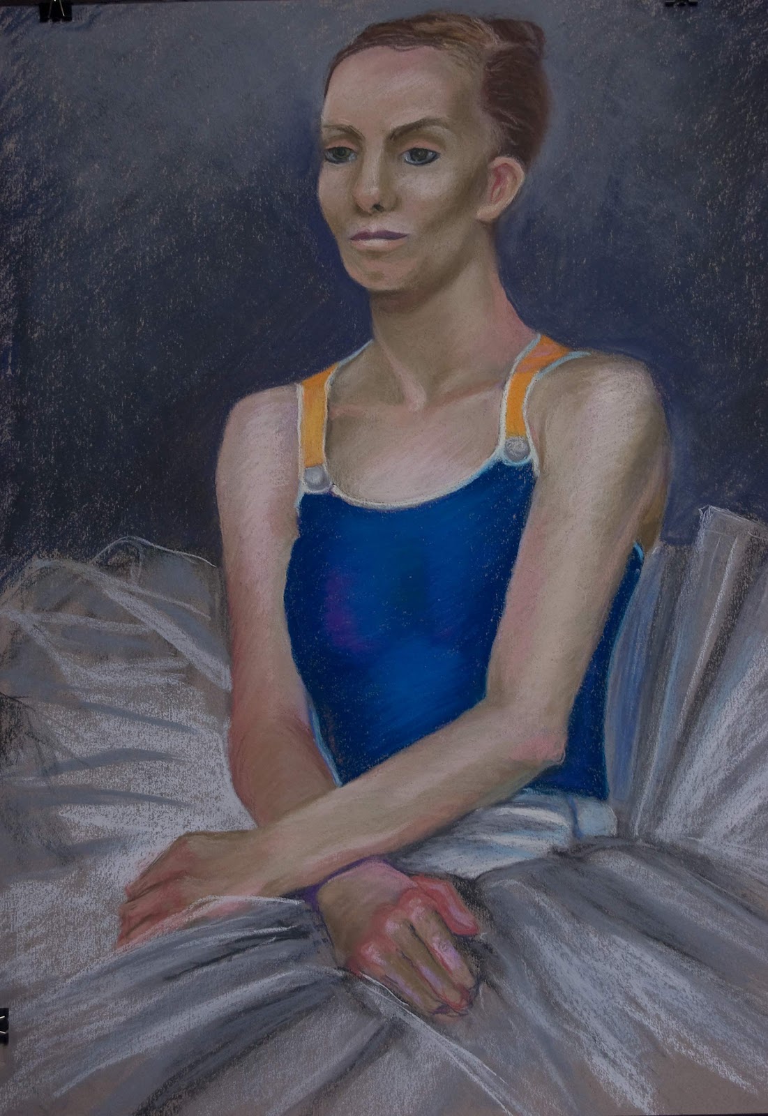 LGenser Daily painting or drawing: Dancer (3/4 portrait)