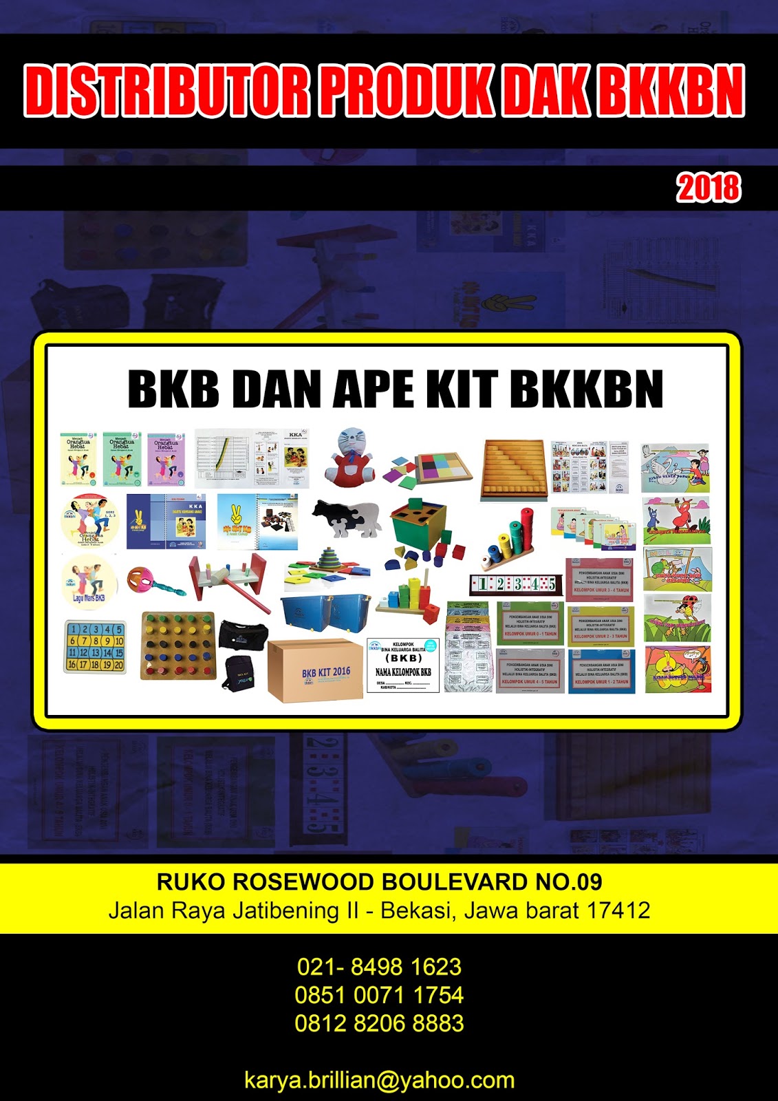 Produk DAK BkkbN 2018: Distributor Produk DAK BkkbN 2018