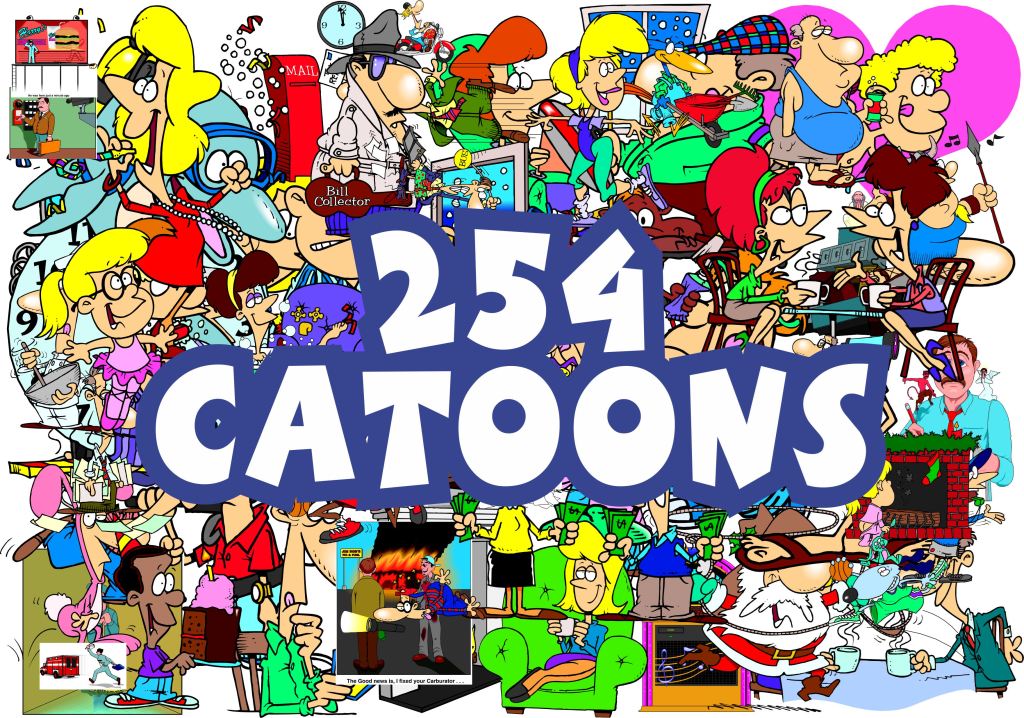 254 Cartoons para download grátis - Vetores Download