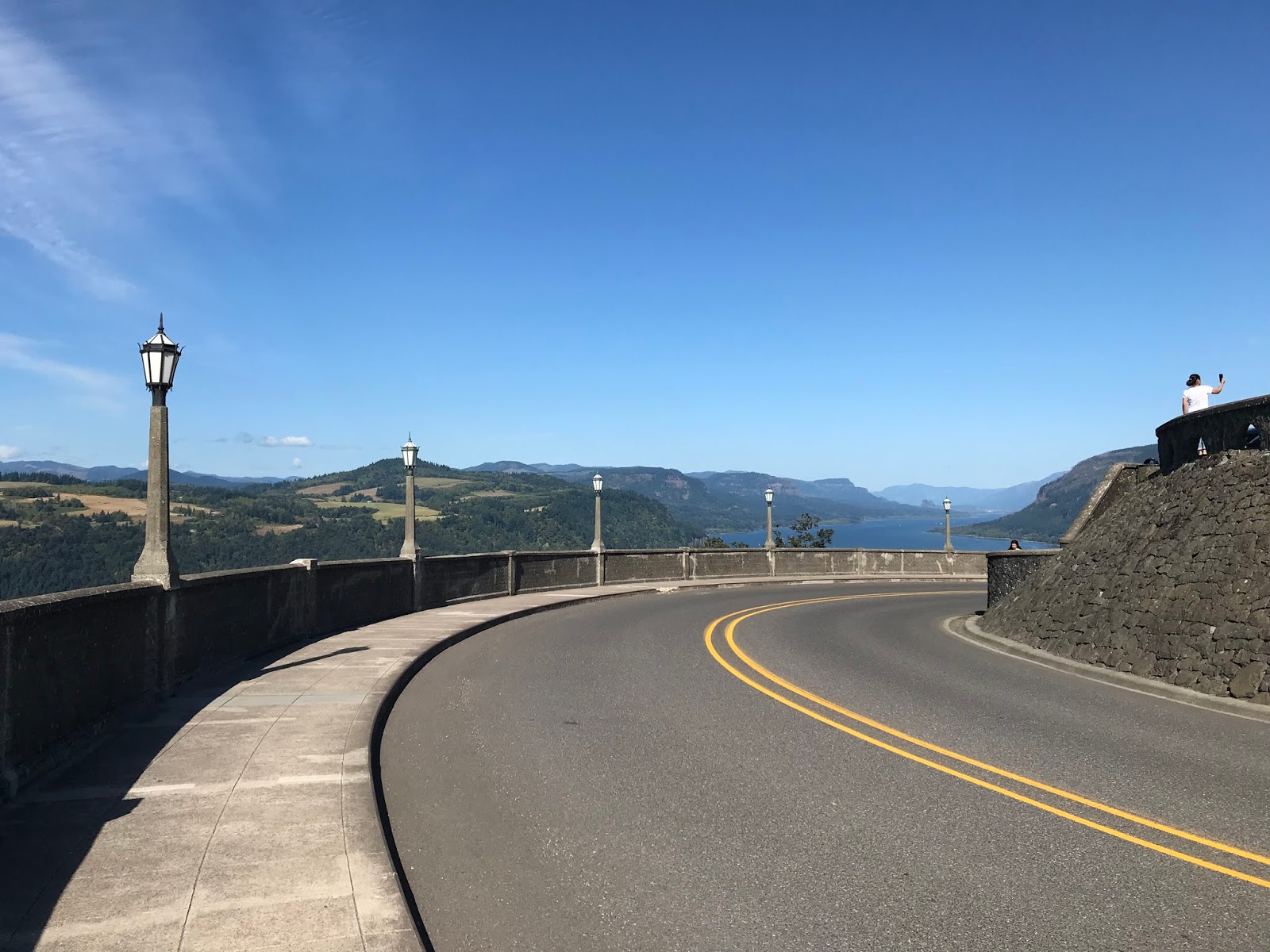 US Route 30/Columbia River Highway; old US 30 on the Historic Columbia ...