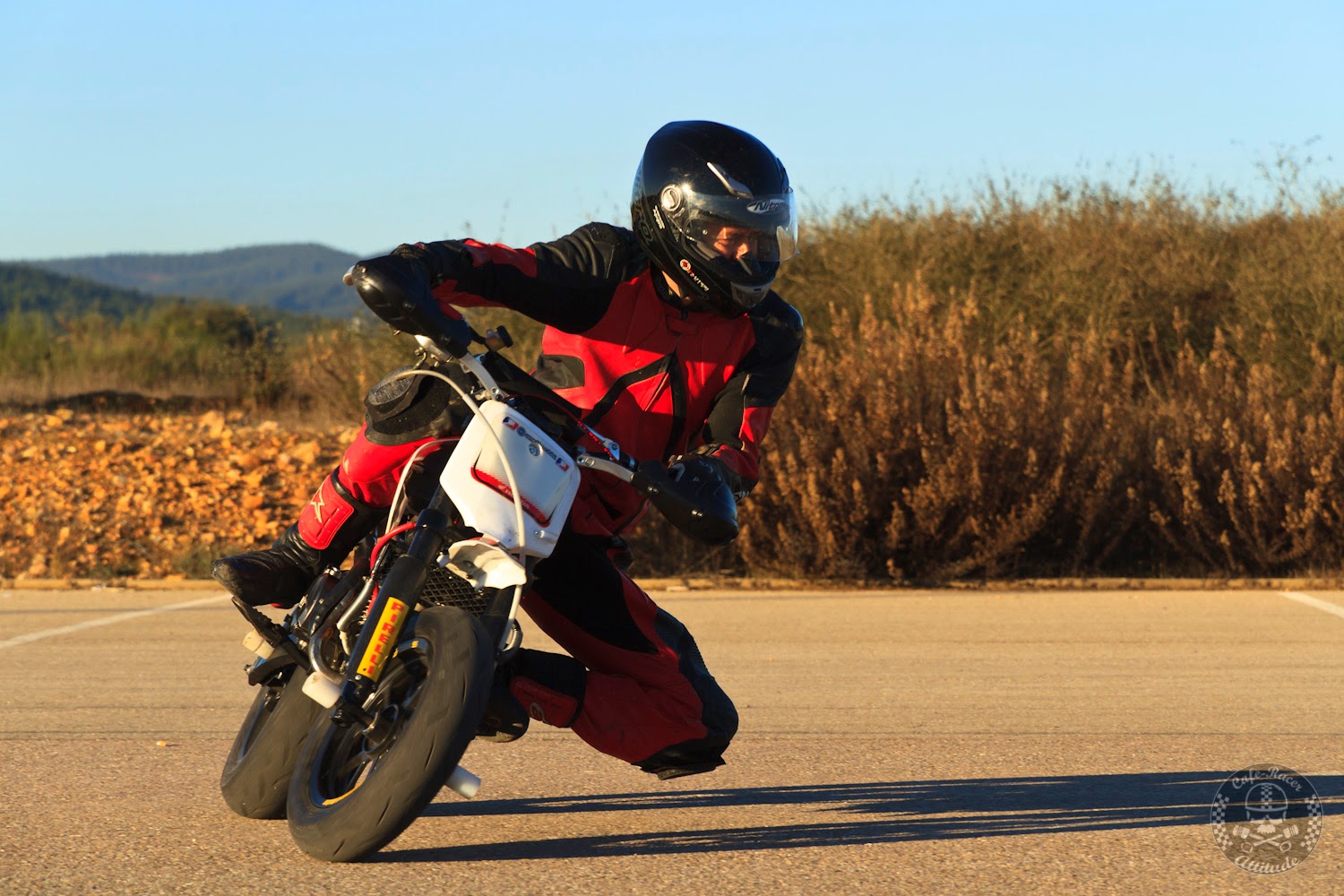 Cafe Racer Attitude: Pit Bike Afternoon