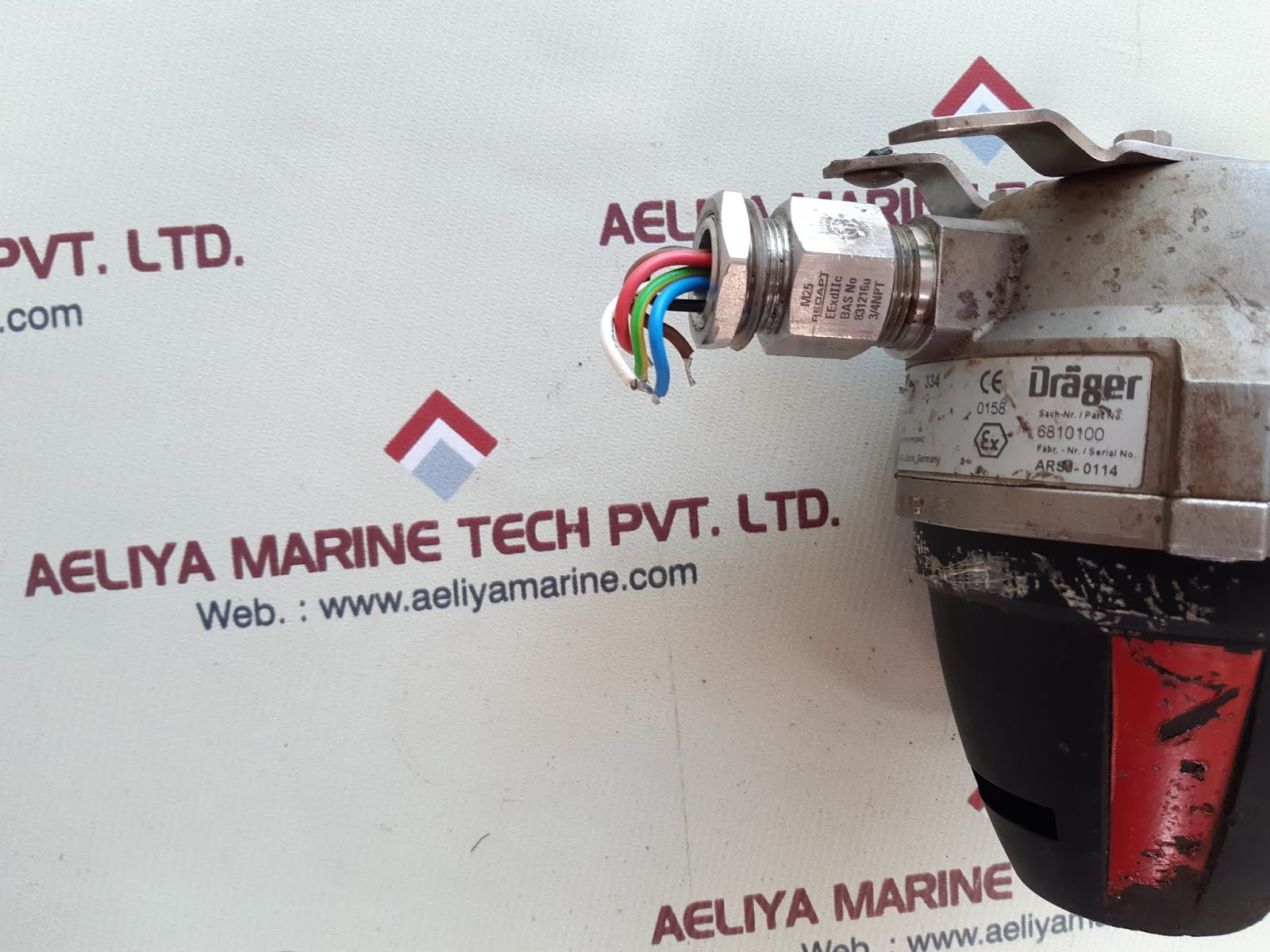 DRAGER POLYTRON 2 IR STYLE 334 INFRARED GAS DETECTOR 6810100 - Aeliya ...