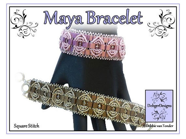 Imaginative Bangle and Bracelet Beadwork Designs by DebgerDesigns / The ...