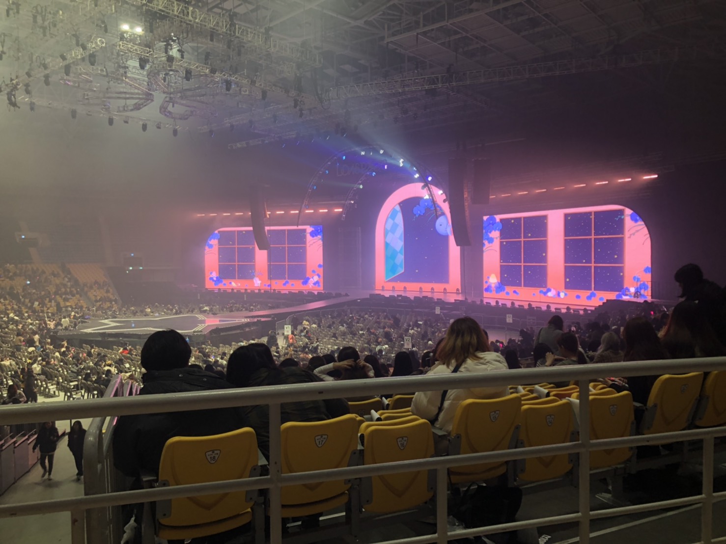 首爾奧林匹克公園 KSPO DOME 看台區域視野 不完整整理