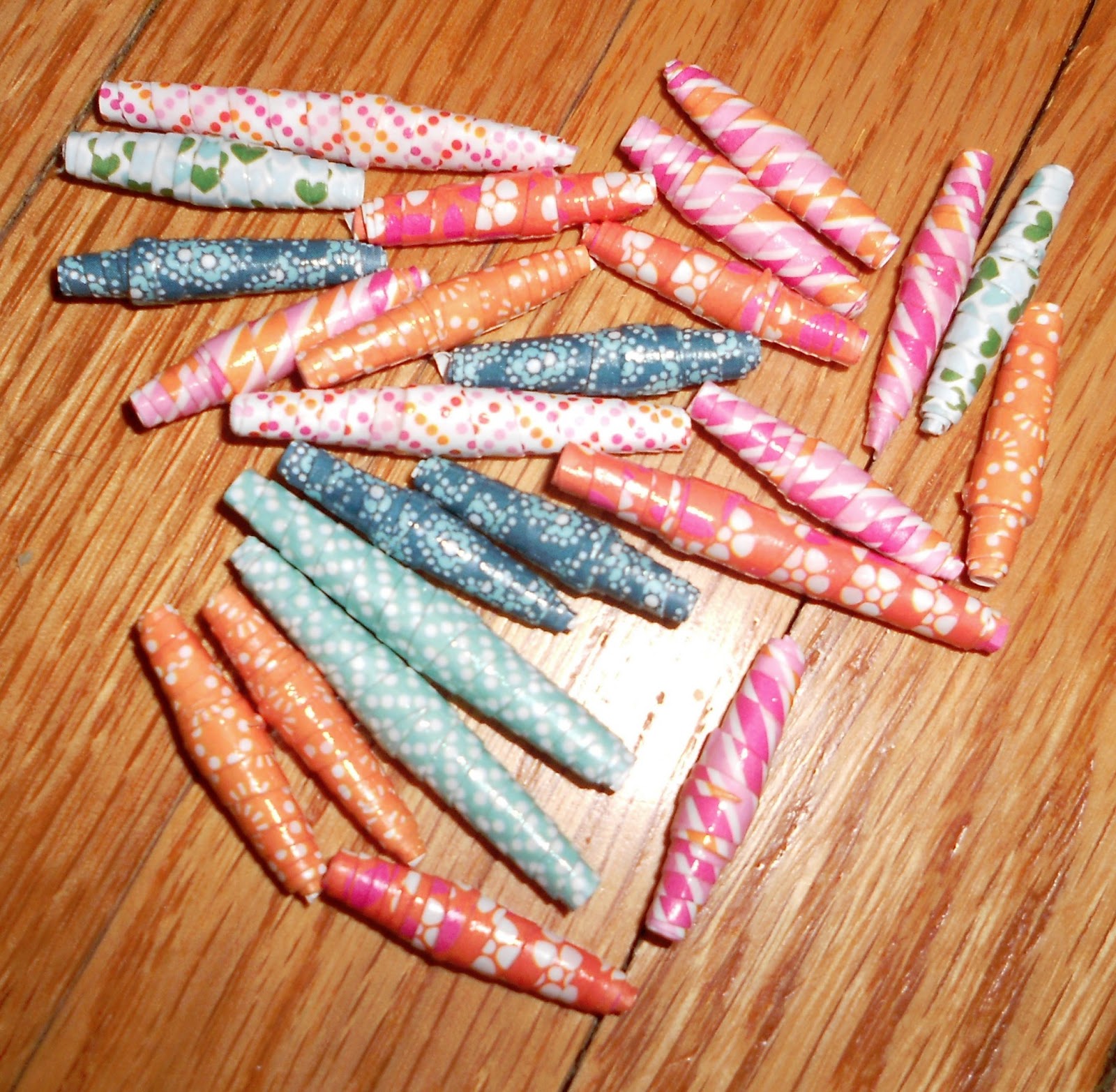 Knitting II: Paper Beads