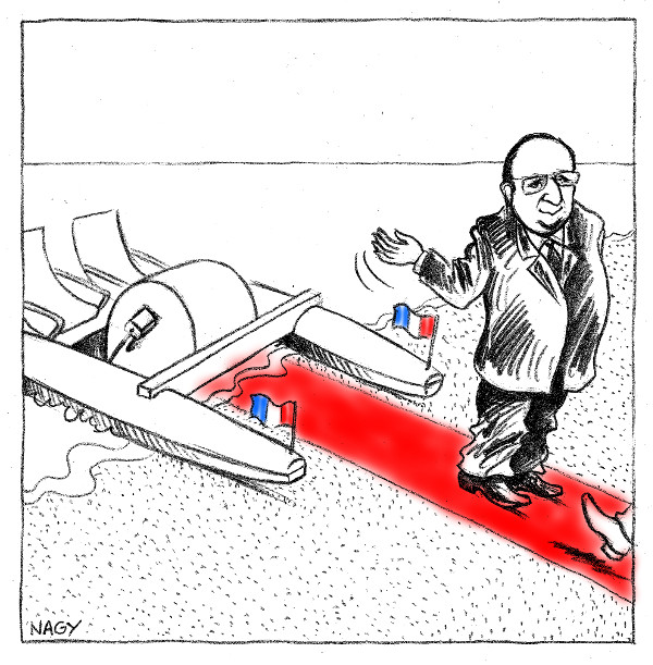 Nagy Dessins Passation De Pouvoir Entre Hollande Et Macron