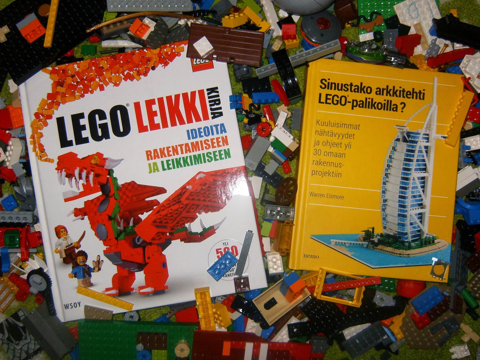 Kirjojen keskellä: Legoista lapsille ja aikuisille