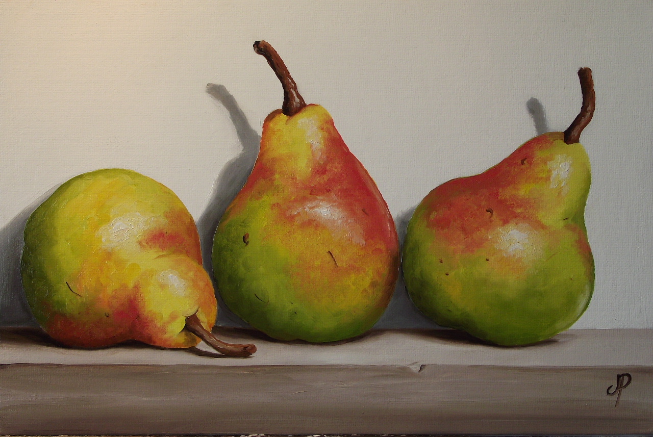 Jane Palmer Fine Art: Blush Pears