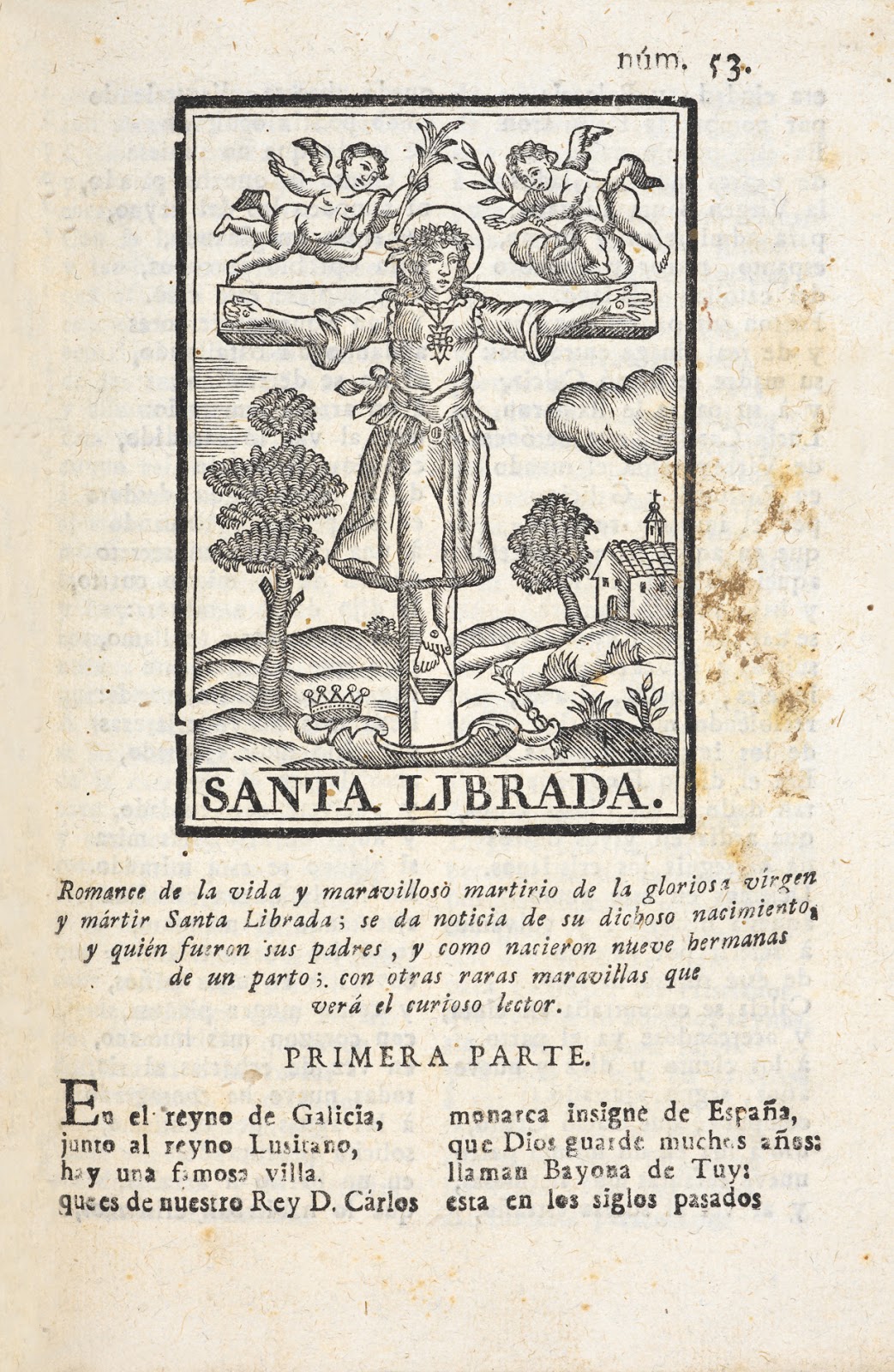 Almanaque: La controvertida leyenda de santa Librada [I]