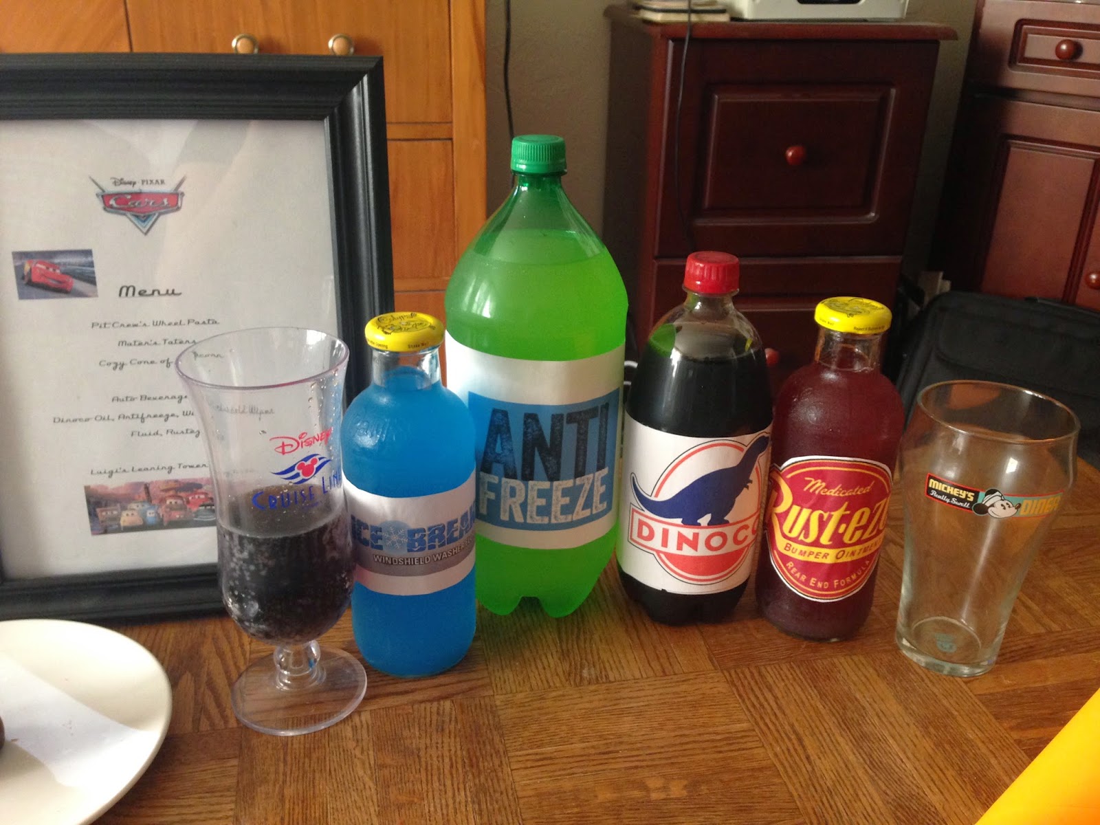 Reel Fancy Dinners: Cars Dinner