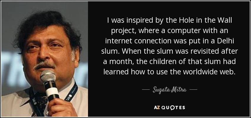 A SCHOOL IN THE CLOUD: CLASSROOM ACTIVITY ON SUGATA MITRA'S TED TALK ...
