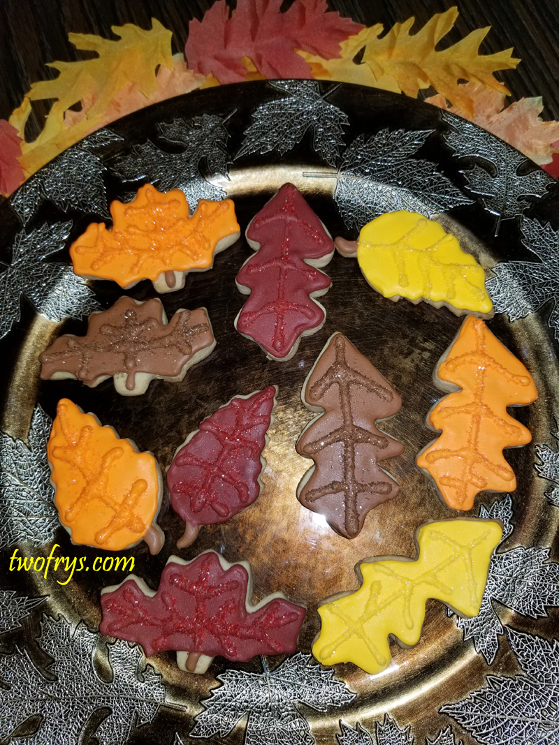 Two Frys: Autumn Leaves Cookies