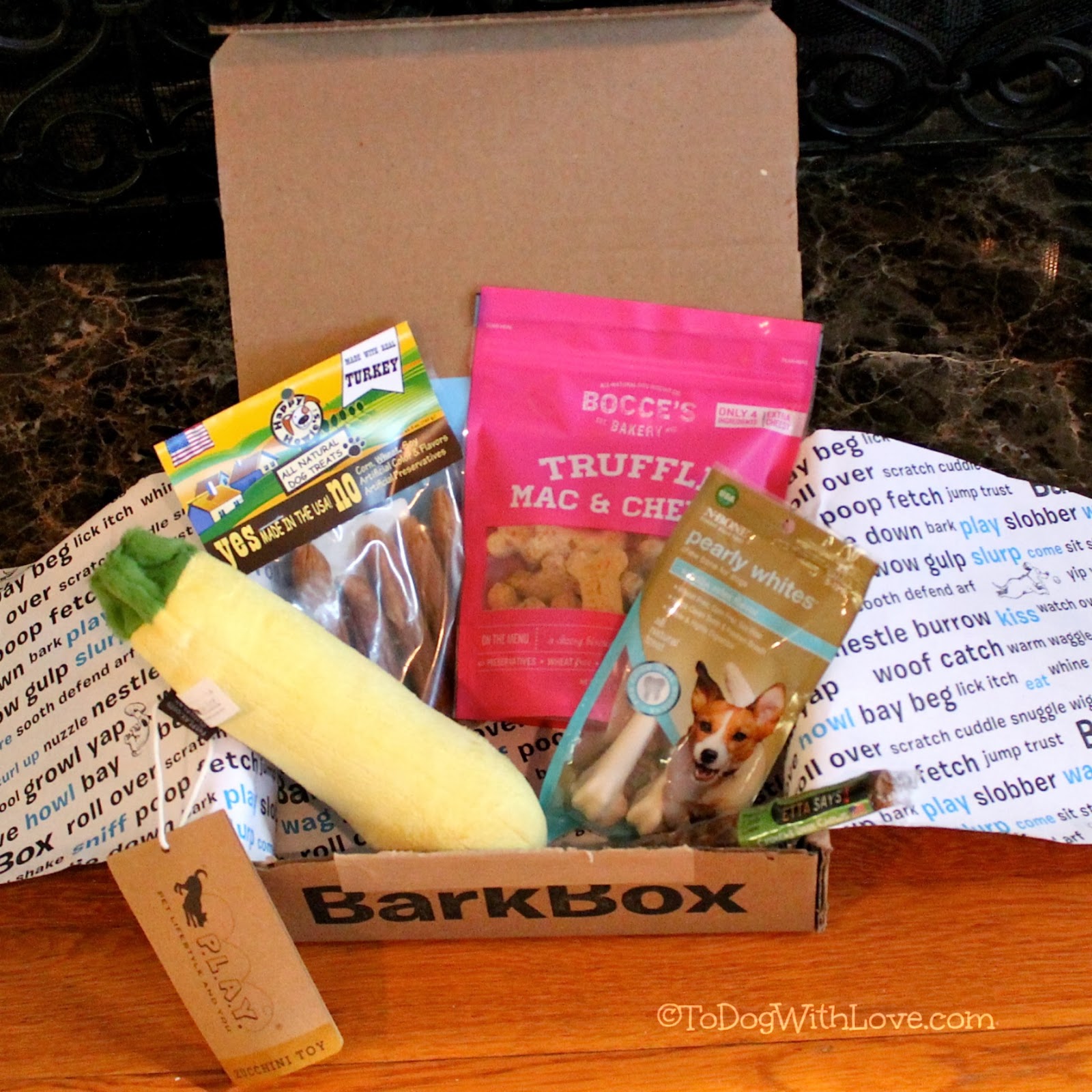 To Dog With Love: Fun Holiday Dog Gift Idea #BarkBoxGifts