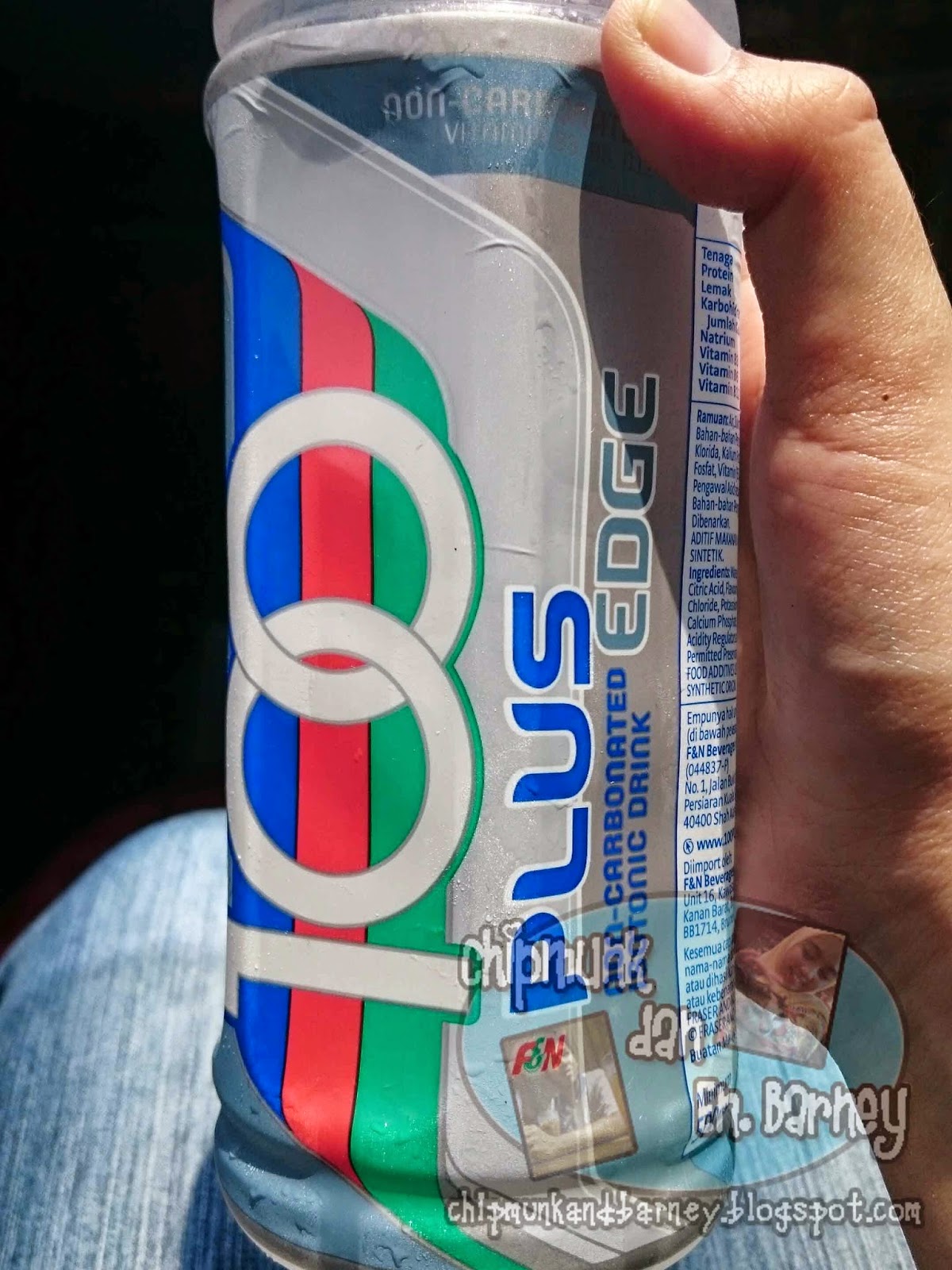 All About Life: 100Plus Edge, Non-Carbonated Isotonic Drink