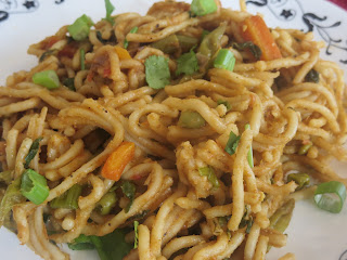 Instant Pot Spicy Indian Masala Spaghetti / Desi Style Spaghetti