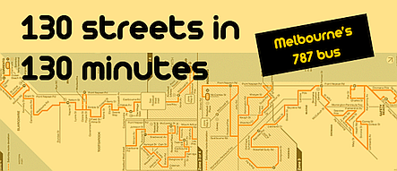 Melbourne on Transit: Timetable Tuesday #71: 130 streets in 130 minutes ...
