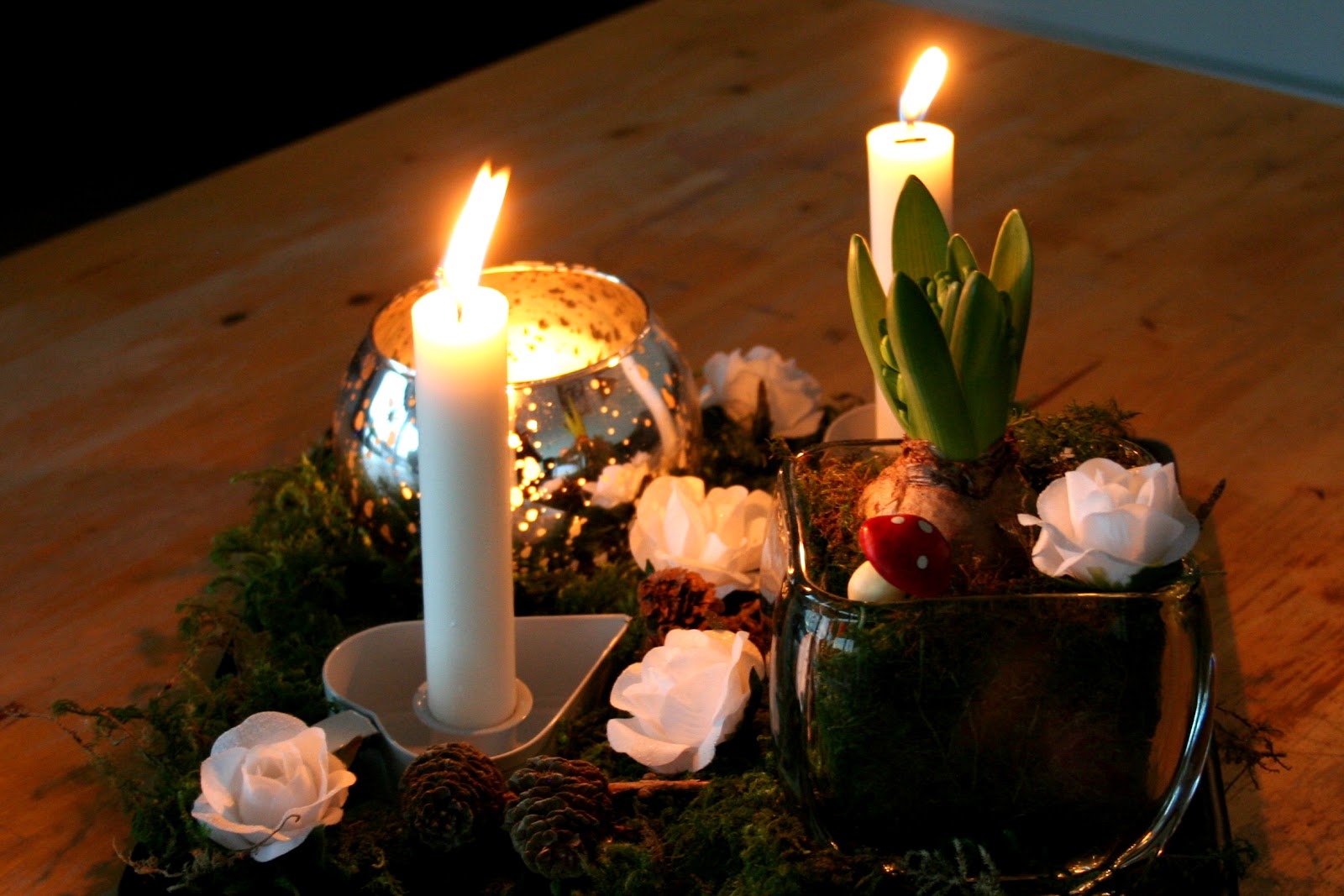 En helt uvanlig hverdag: Levende lys