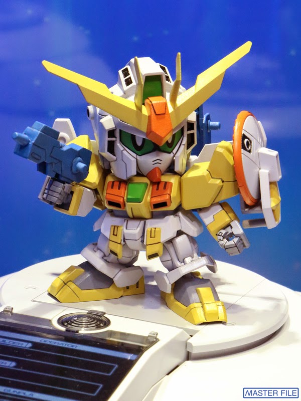SD Winning Gundam - on Display at Bandai Hobby Division Conference,
