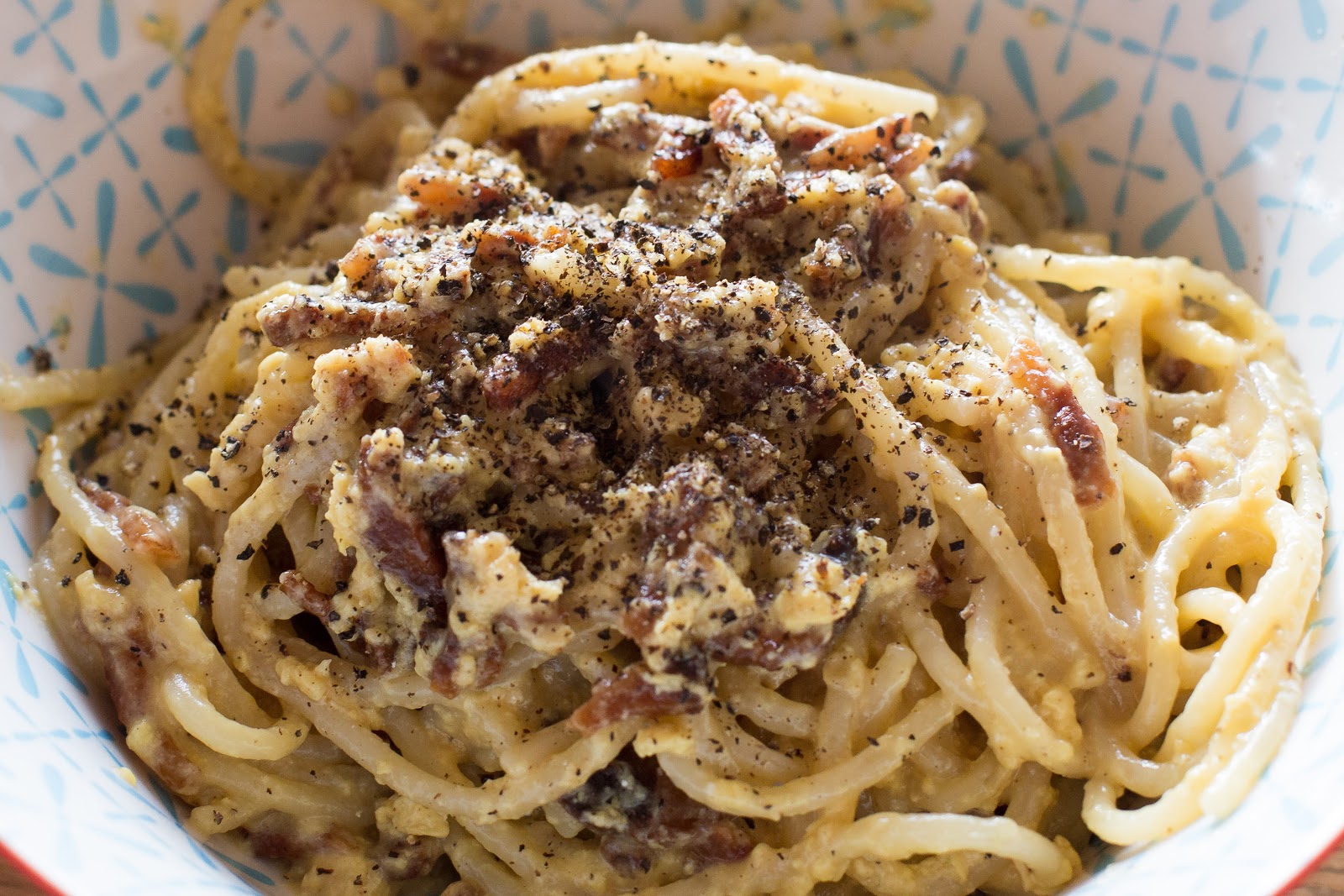 Mama Tommy's: Spaghetti Carbonara [Zack]