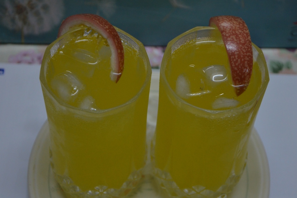 My little vegetable garden: rain, a ripe markisa and tropical juice.