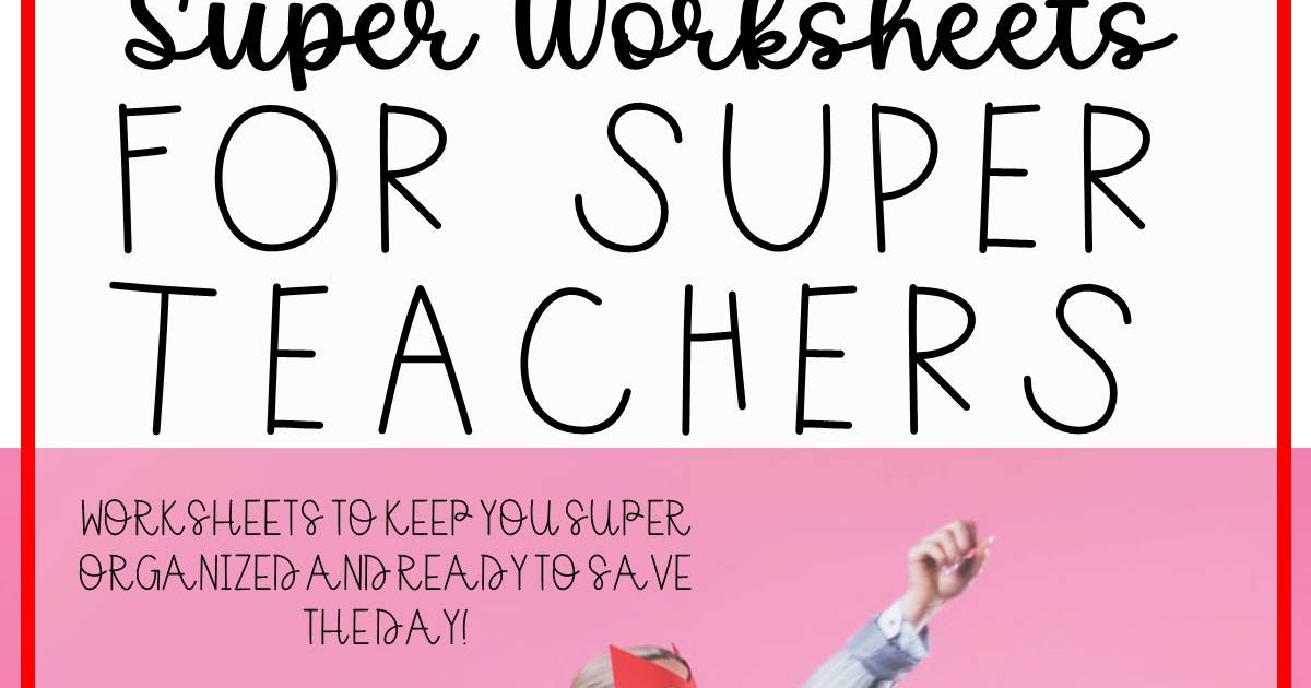 Tails of Teaching: Super Worksheets for Super Teachers