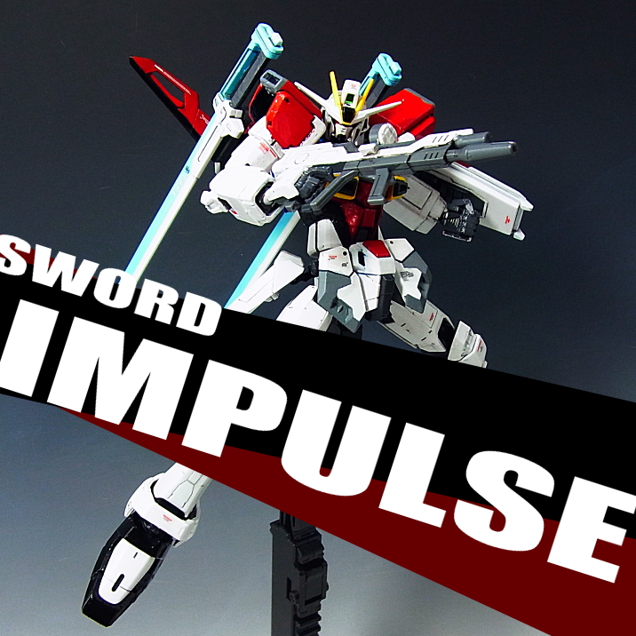 RG 1/144 Sword Impulse Gundam Custom Build