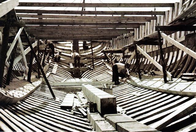 Progress is fine, but it's gone on for too long.: Building Ships Frames