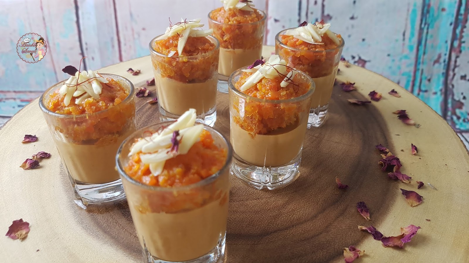 Carrot Dessert Shots in Instant Pot - Aaichi Savali