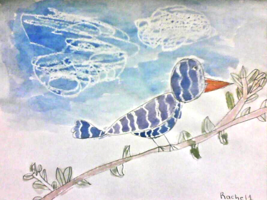 Teaching Art: First Grade Birds!