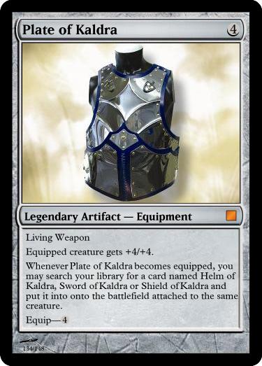 Goblin Artisans: CCDD 050311—Titanic Golempants, Platinum Lance & Plate ...