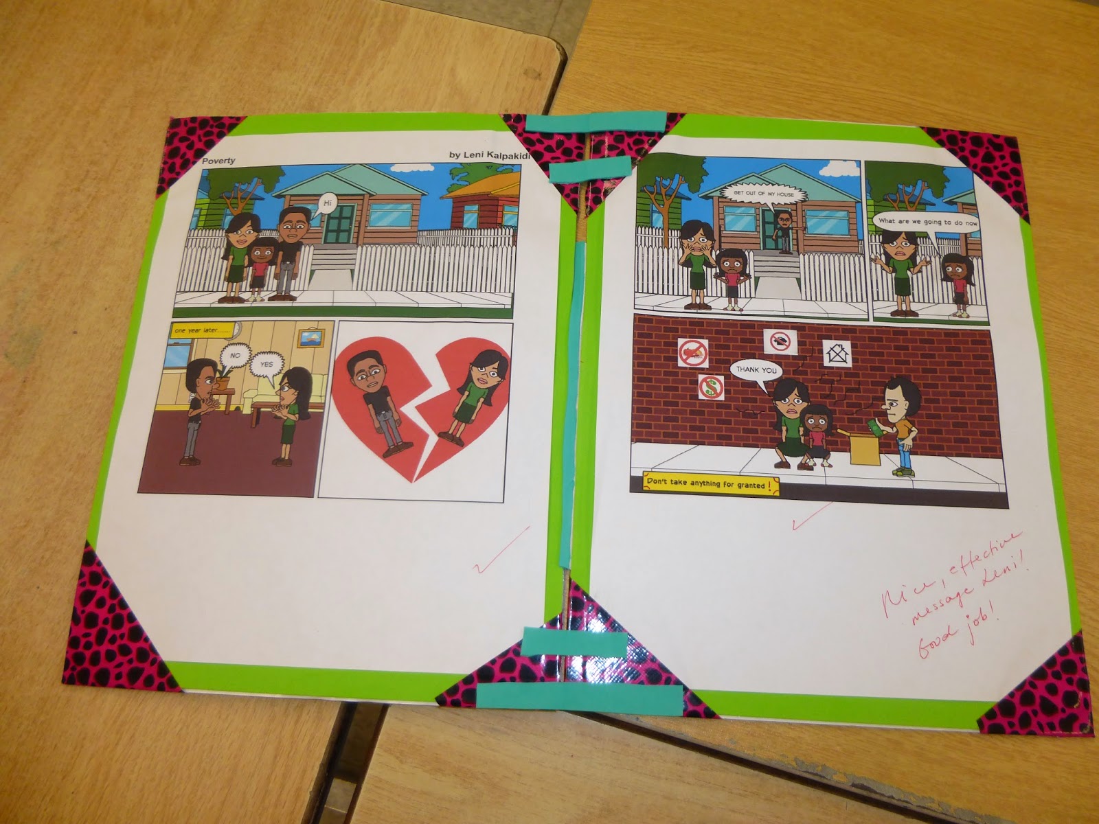 Ms Rashid: Social Studies Comic Strip on Poverty