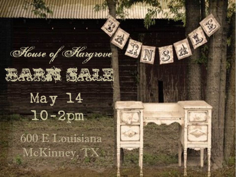 April Barn Sale - House of Hargrove